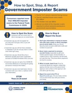 SCAM ALERT: Government Imposters! – CNBconnect